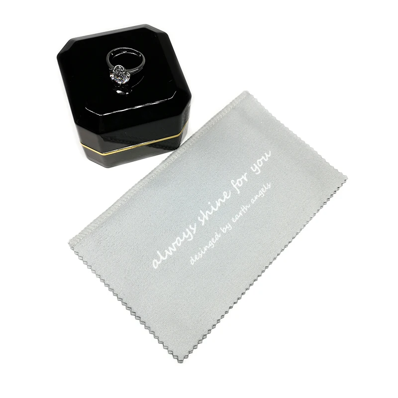 Four Layers Velvet Jewelry Polishing Cloth With Customized Logo - Buy ...