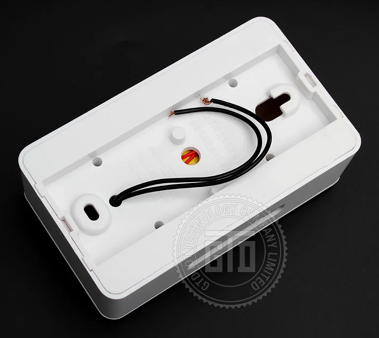 Bright White 220v Wired Mechanical Doorbell With Melodious Dingdong ...