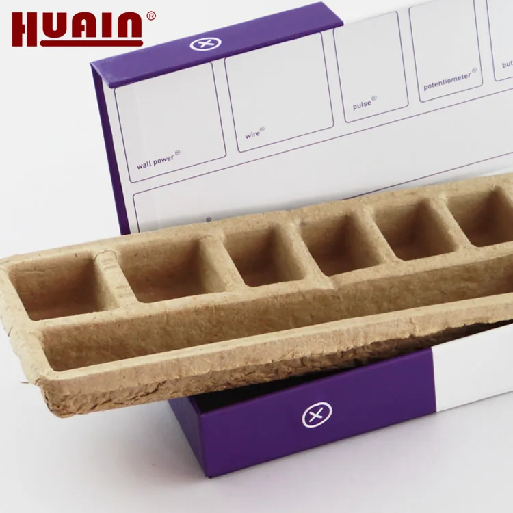 Molded Pulp Foam Chocolate Insert Inner Carton Packaging Tray - Buy ...