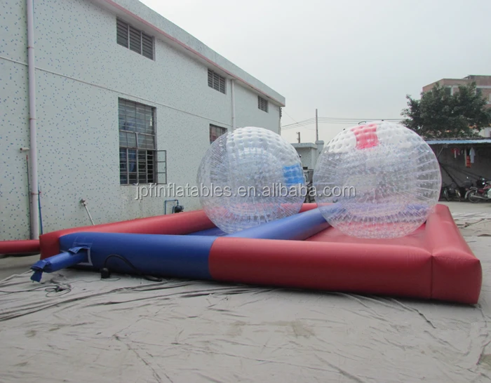 Aqua Zorbing Balls With A Zip Entrance Closure Inflatable Climb In Ball ...