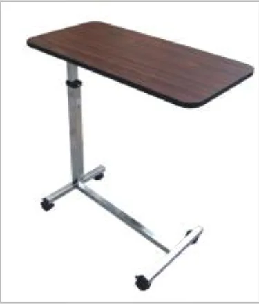 Economic Height Adjusted Hospital Wooden Dinning Board Tray Tables ...