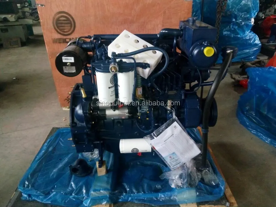 200hp Marine Diesel Engines Inboard Boat Ship Engine Motor Weichai Wp6 ...