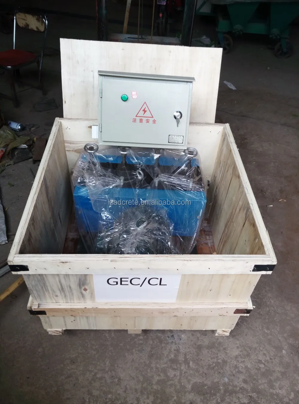 LEC Prestressed Concrete Post Tensioning PC Strand Pusher Machine - 4kw ...