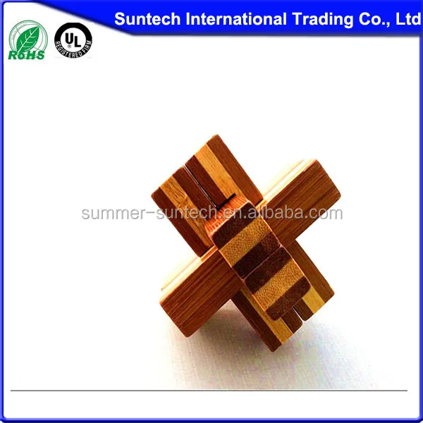 3d Iq Brain Adults Wooden Intelligence Puzzle Toys,Wooden Puzzle For ...