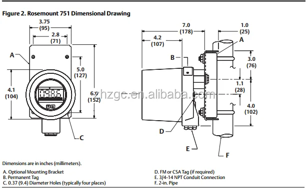 EMERSON 751 Field Signal Indicator - 4 to 20ma DC Price from China