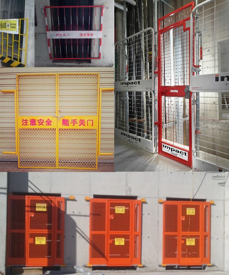 Hot for australia edge protection system elevator shaft gate cage ...