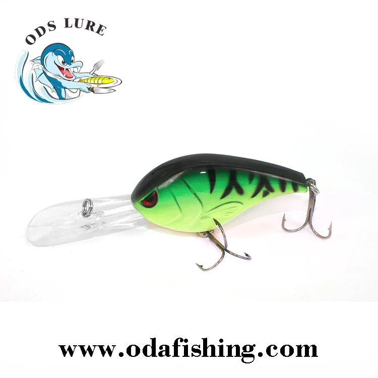 Hand Painted Deep Diving Crankbait - River Fishing Lures