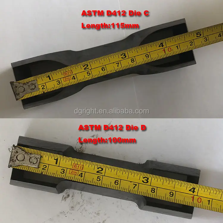China Supplier Astm D2209 Dumbbell Die Cutter Tensile Test For Polymer ...