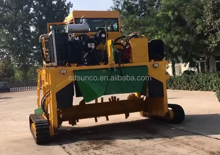 High-capacity Compost Turning Machine,Samtra Compost Turner - Buy ...