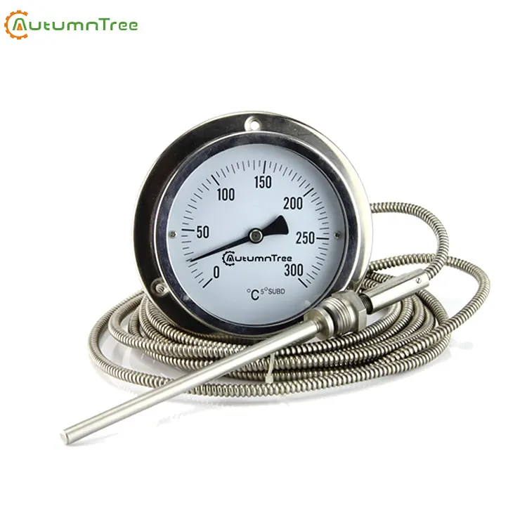 Ring Thermometer - Precision Bimetal Temperature Gauge