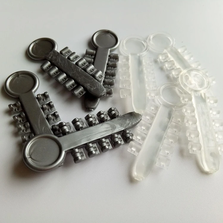 Orthodontic Round Mesh Base Gold-plating Lingual Button Chain - Buy ...