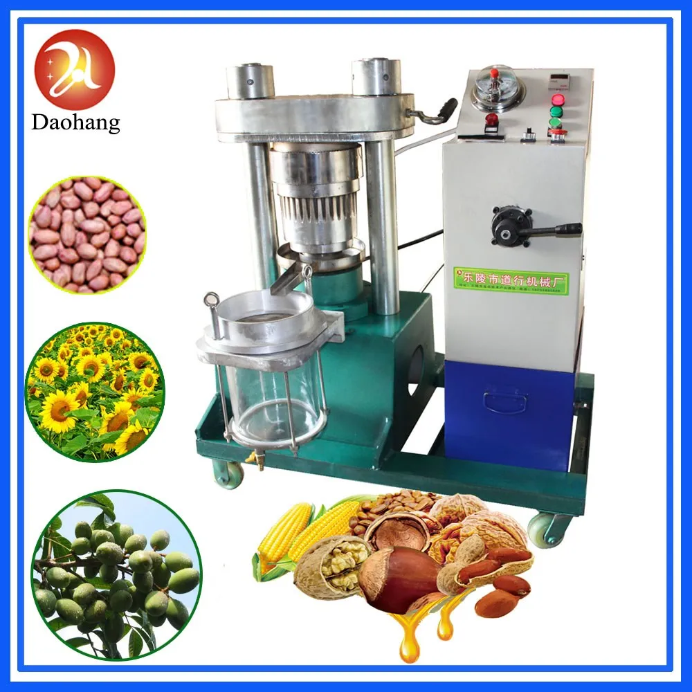 Sunflower Seeds Oil Press Machine/cold Oil Press/small Hydraulic Press ...