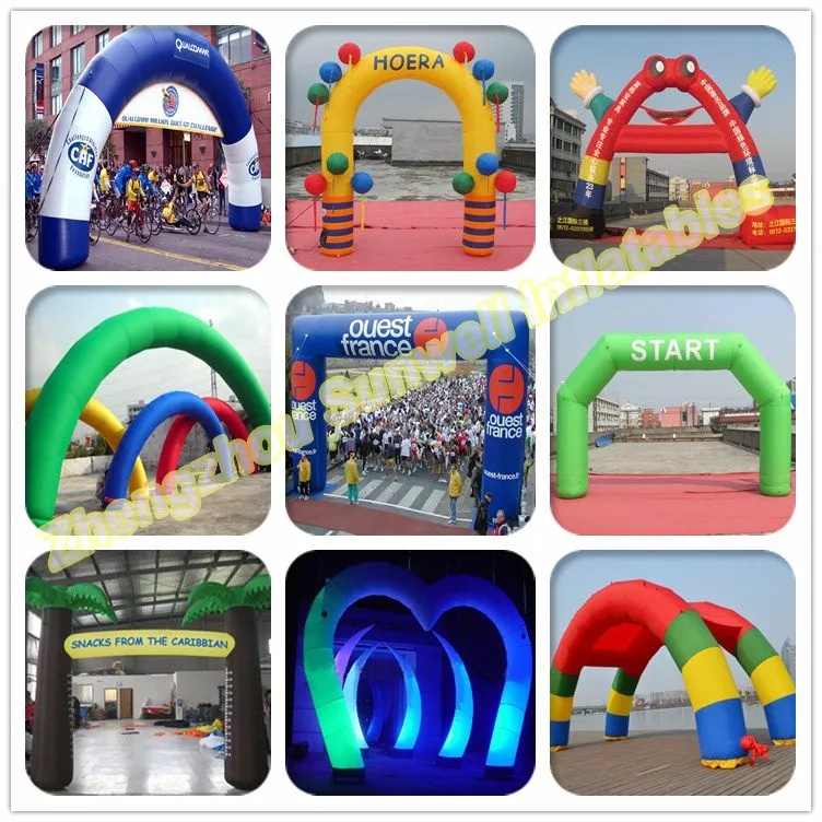 Start/finish Inflatable Gate For Event/inflatable Racing Arch ...