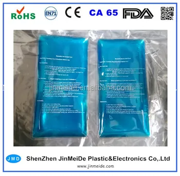 Medical Gel Ice Pack / Re-usable Cold Hot Compress Gel Pack In Therapy ...