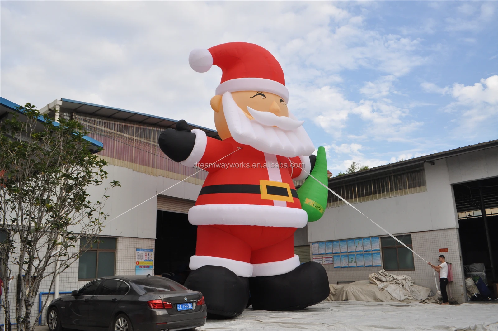 20 Foot Inflatable Santa Claus,Inflatable Santa Claus 6m,Giant ...