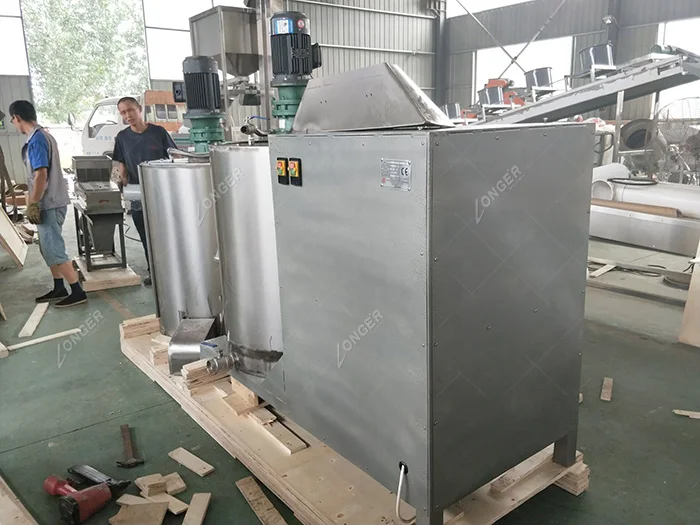 Efficient Sesame Peeling with Longer's Large Capacity Machine