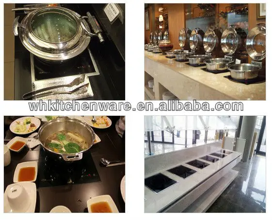 Deluxe Induction Buffet Counter - Hotel Kitchen Equipment