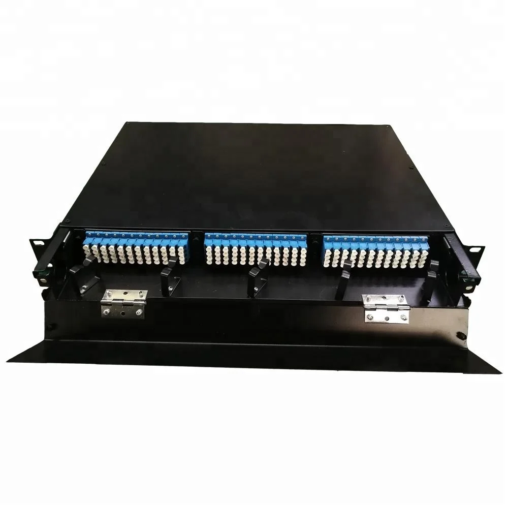 Ftth Gpj 24 48 96 144 Port Glasfaser-rack-montage-patch Feld 96 Core ...