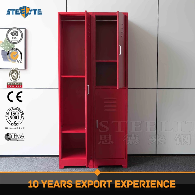 Professional Padlock Metal Second Hand Lockers With Hanging Rods - Buy ...