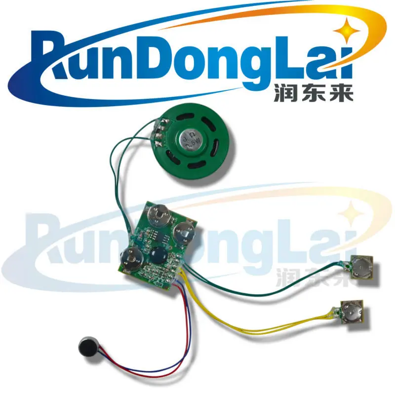 Custom Push Button Recordable Sound Module Music Voice Chip For Toys ...