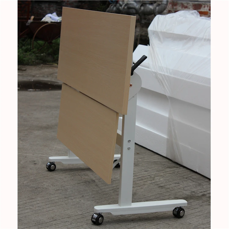 Office Small Metal Folding Work Table Legs With Fold up Table Top ...