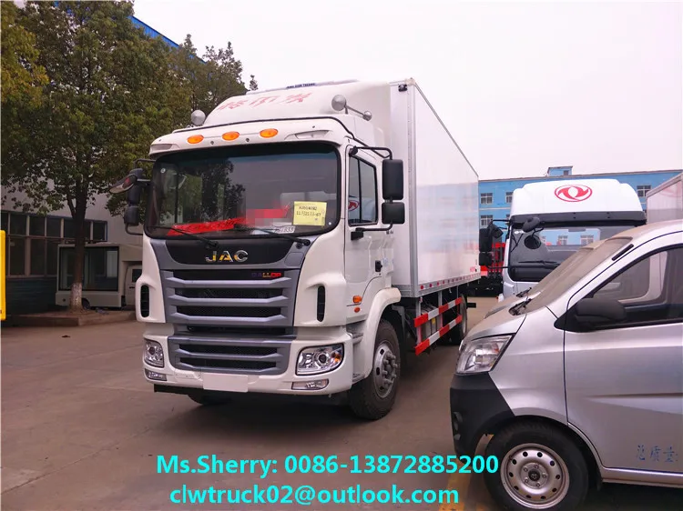 Hot Sale Jac 10 Tons Dry Cargo Transportation Truck With Side Doors ...
