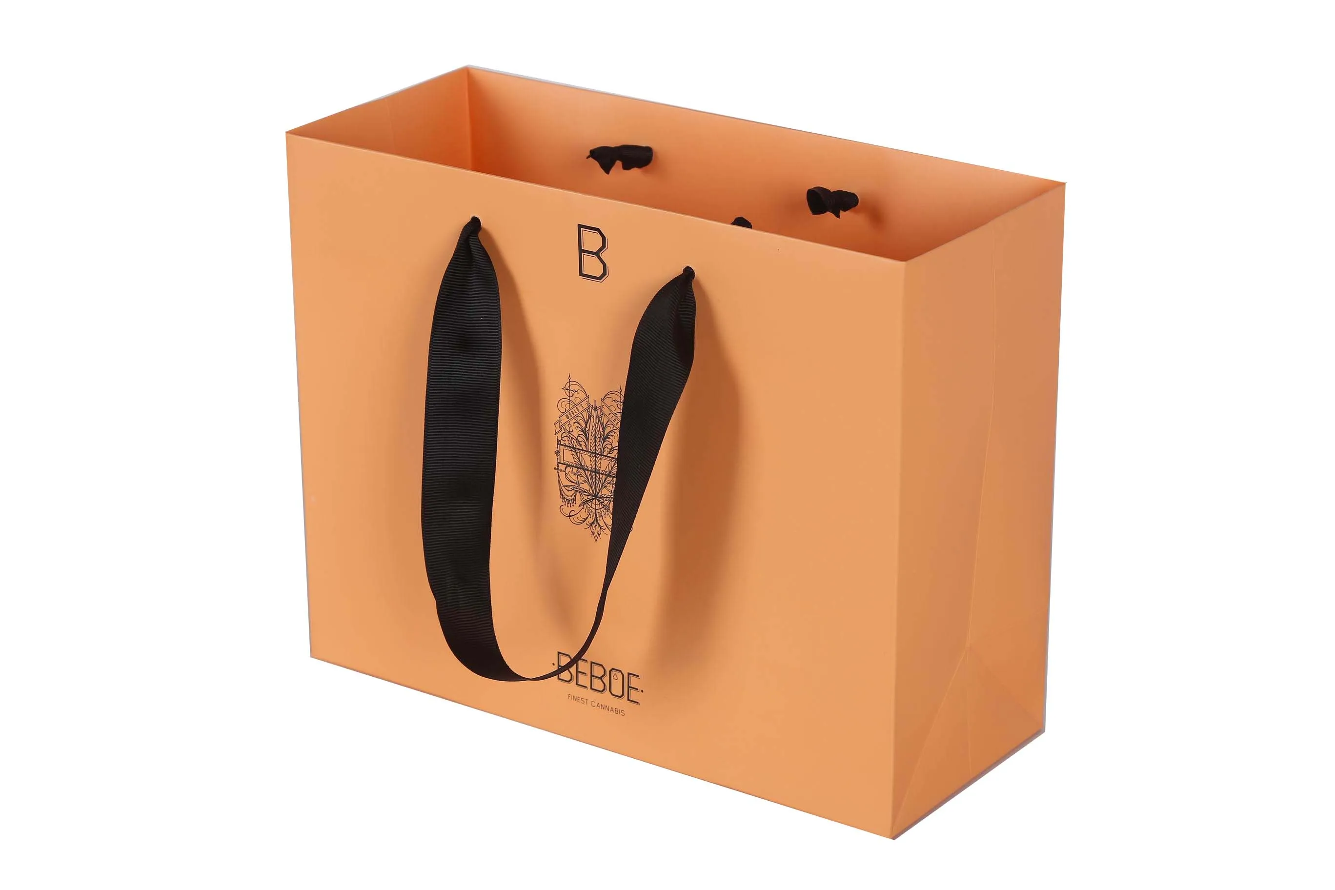 Custom Printed Luxury Paper Shopping Clothing Packaging Bag - Buy Paper ...