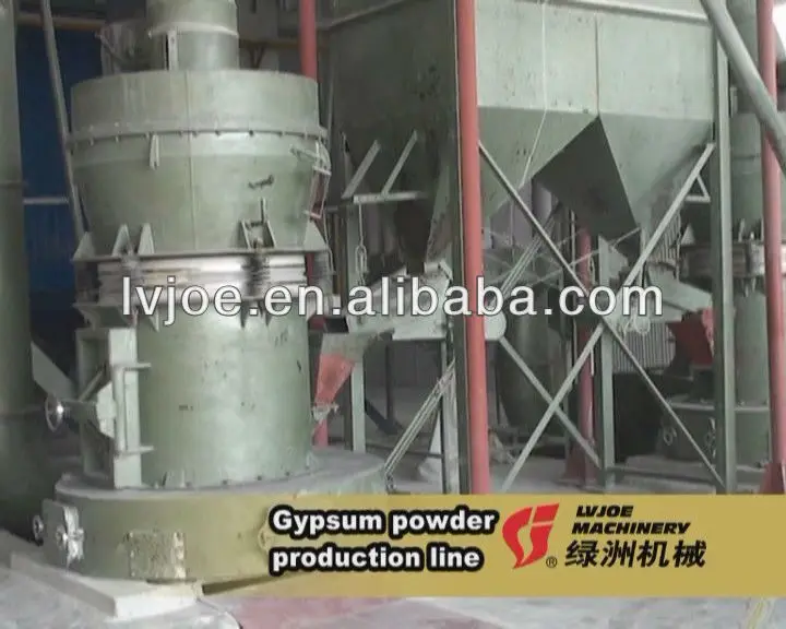gypsum powder equipment, gypsum calcination plant Products from Hebei ...