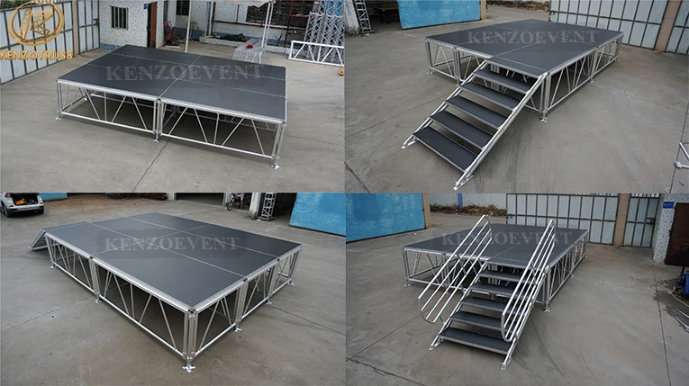 Aluminum Portable Event Stage - Outdoor Mobile Concert Stage