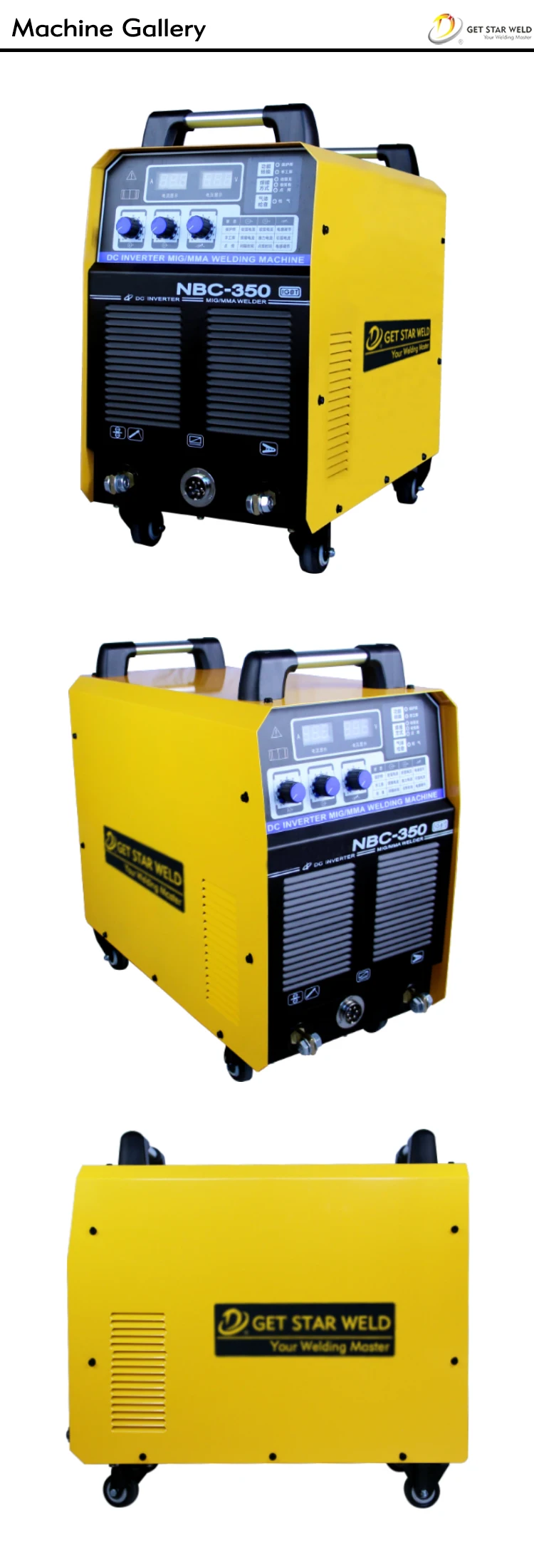 Star Weld NBC-350 IGBT Modules Inverter MIG/MAG Welder
