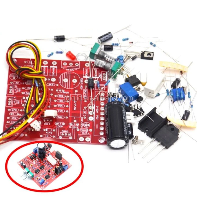 0-30v-2ma-3a-dc-regulated-power-supply-diy-kit-continuously-adjustable