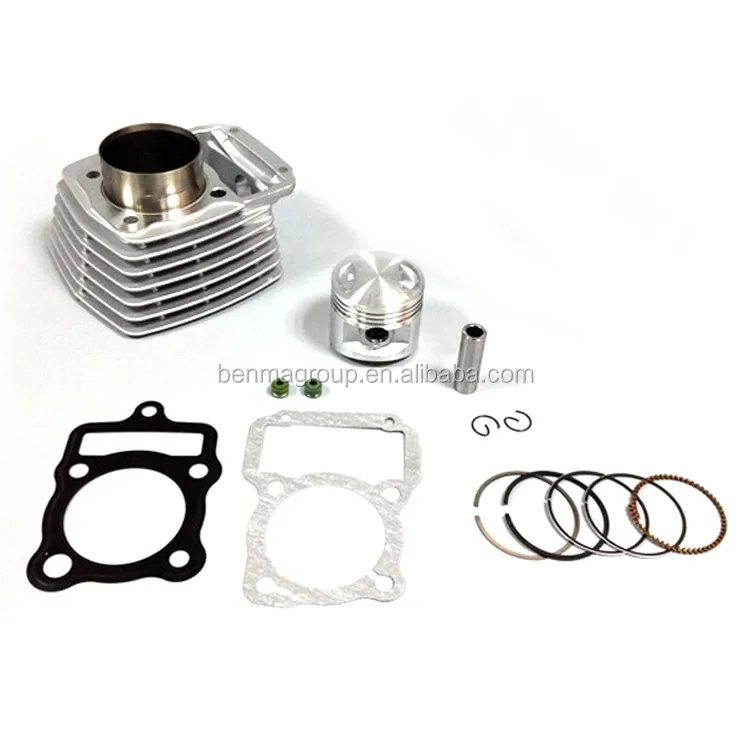 150cc Motorcycle Engine Parts HJ150 Cylinder Piston Kits, Bore 62mm ...
