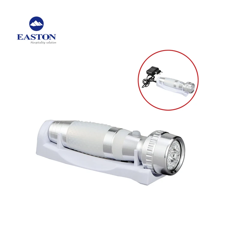Wall Mount Hotel Use Electric Charge Torch Flashlight Rechargeable ...