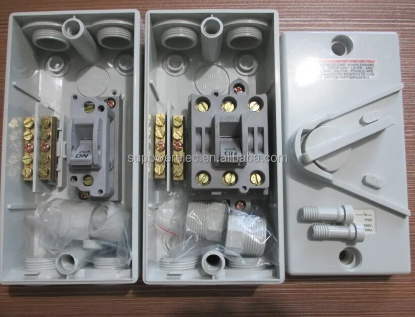 Australian Standard Clipsal Electrical Weatherproof Isolator Switch ...