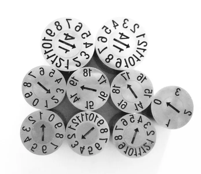 Die Casting Die Date Stamp Injection Mold Date Code Inserts Mold Date ...