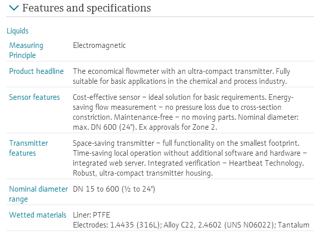 New & Original Endress Hauser Proline Promag H 100 Electromagnetic Mass ...