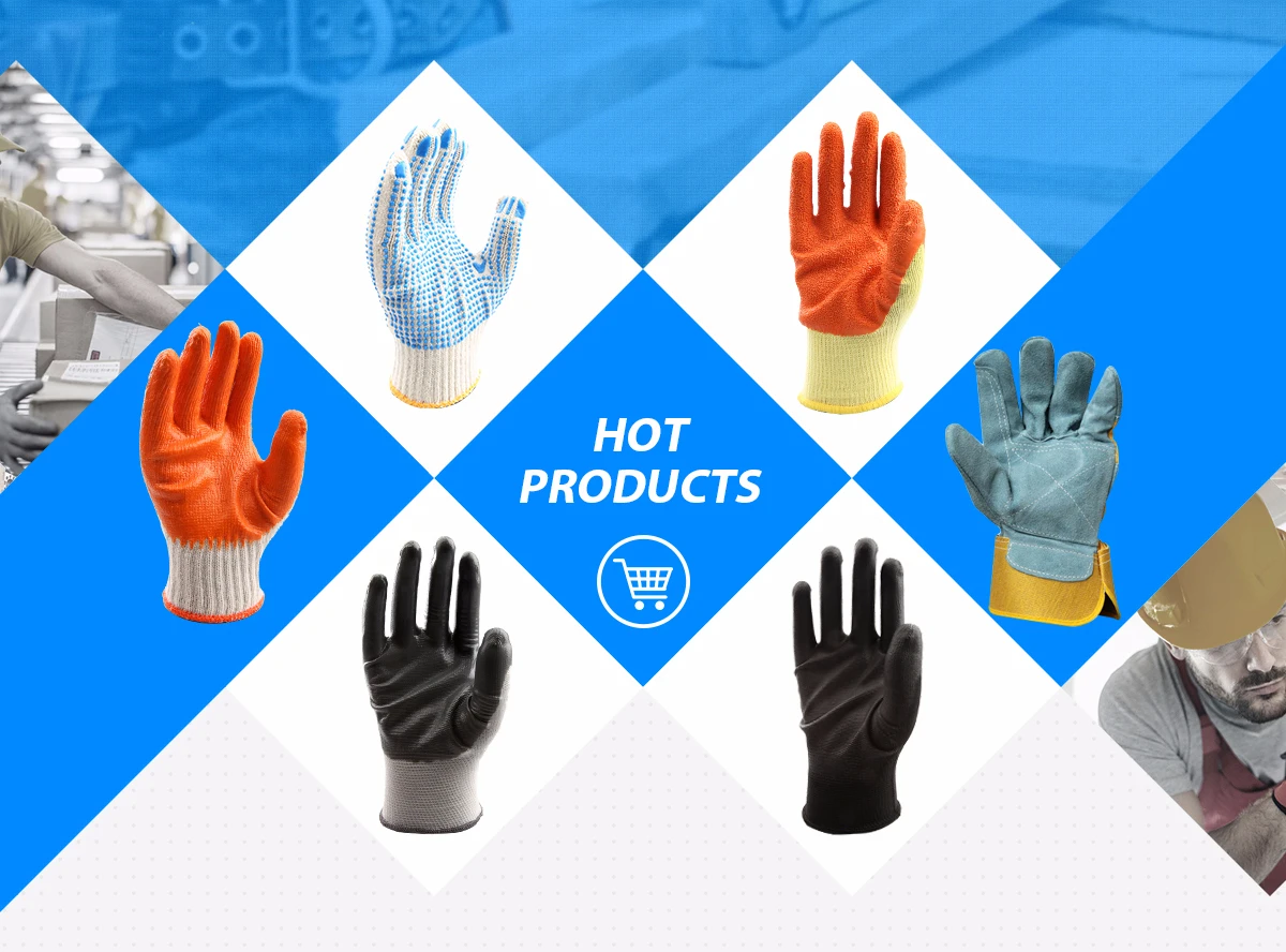 Linyi Shuangming Labor Protection Co., Ltd. - DOTTED GLOVES, COATED GLOVES