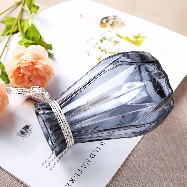 Fashion Style Luxury Home Decor Colored Hand Blown Large Flower Glass ...