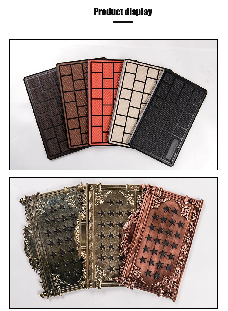 Car Mat Accessories Of Stainless Silicon Anti Slip 13cm 16cm 18cm Heel ...