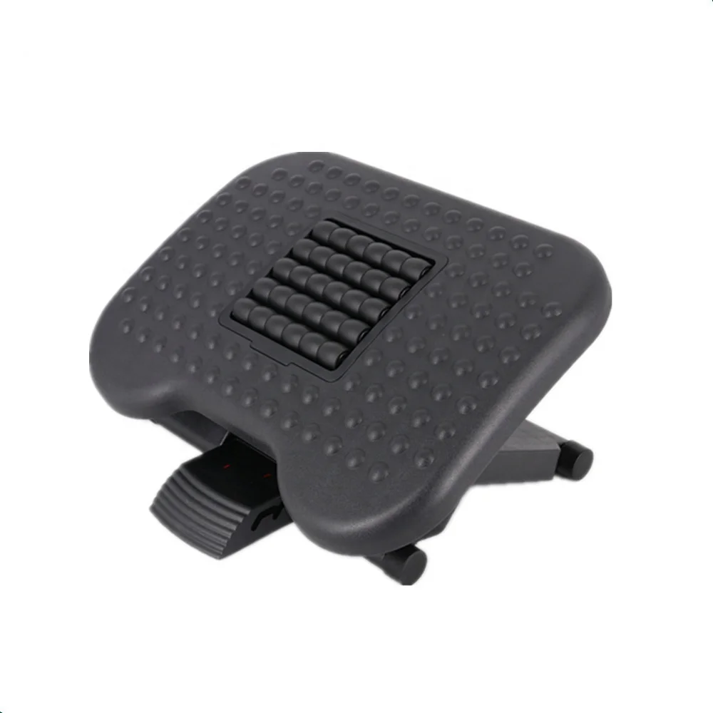 Ergonomic Office Footrest - Adjustable & Durable Plastic