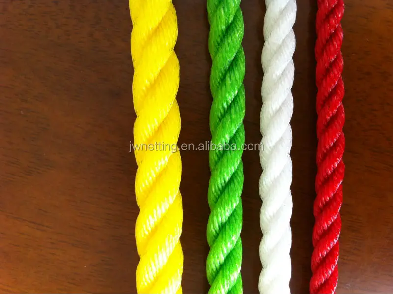 Three-strands Various Colors Polyethylene Rope,Packing Rope - Buy ...