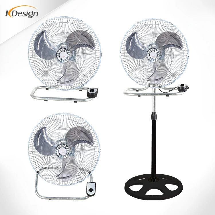 2018 High Rpm 18 Inch Industrial Large Stand Fan 3 In 1 Energy Saving ...