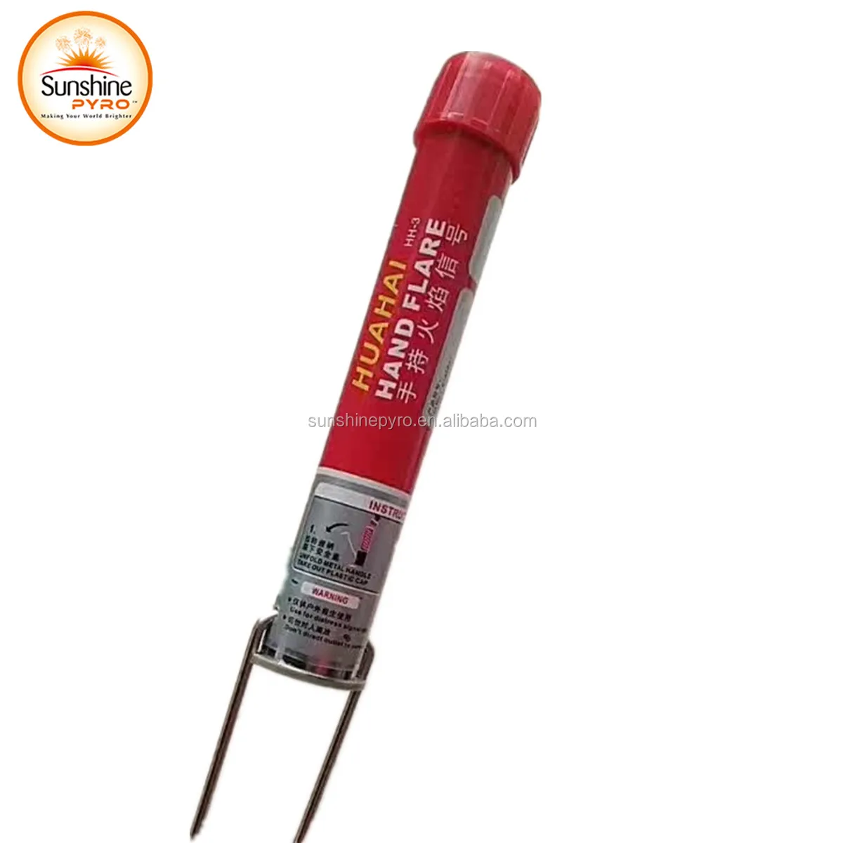 Hotsale Market 70sec Sos Red Signal Smoke Hand Flare Fireworks - Buy ...