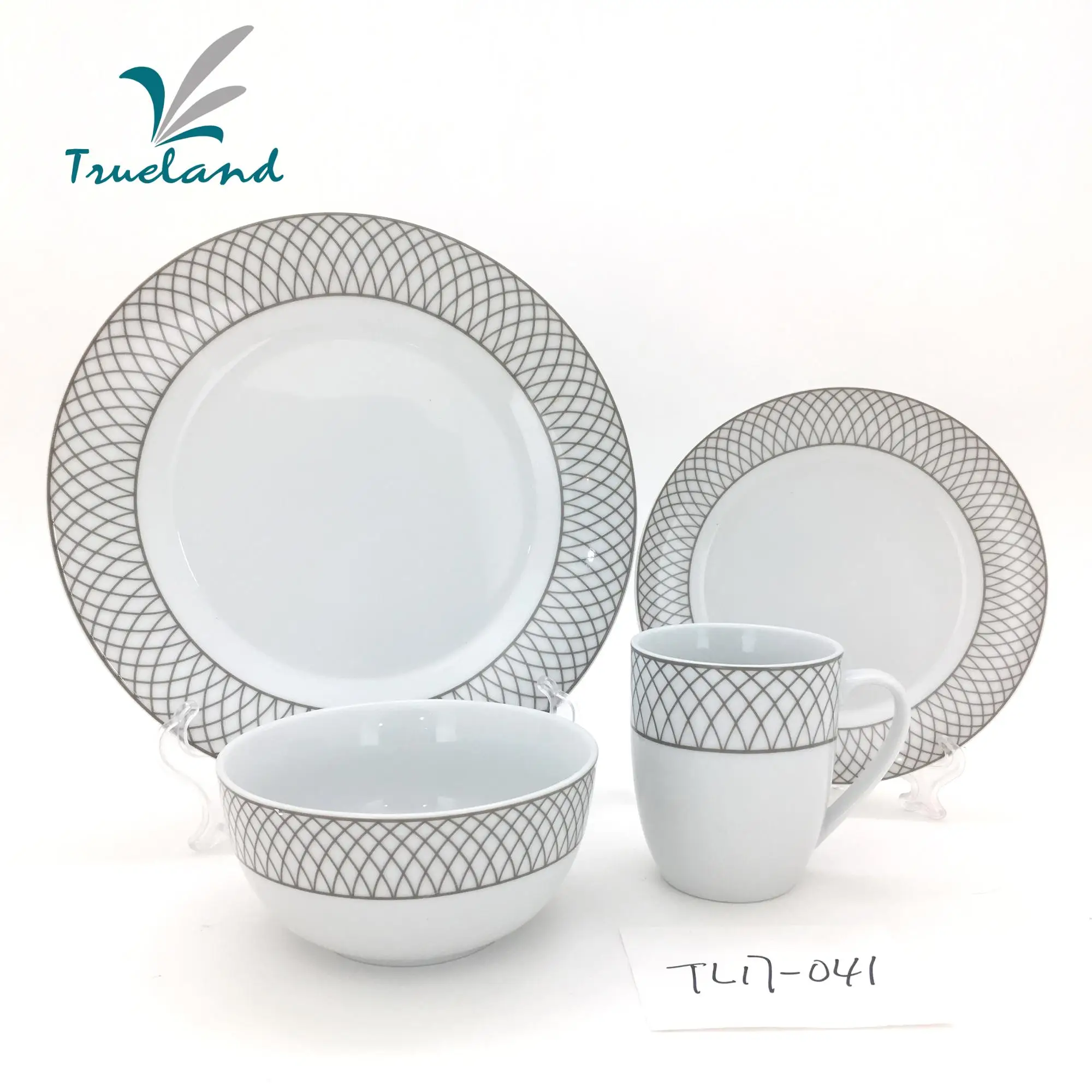 Chinese Porcelain Tableware 16pcs Porcelain Dinnerware Set - Buy ...
