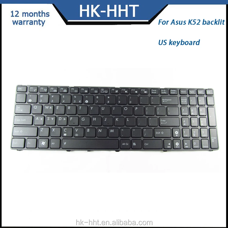 Black Us Keyboard For Asus K52 G60 G72 G73 N73 With Backlit Laptop ...