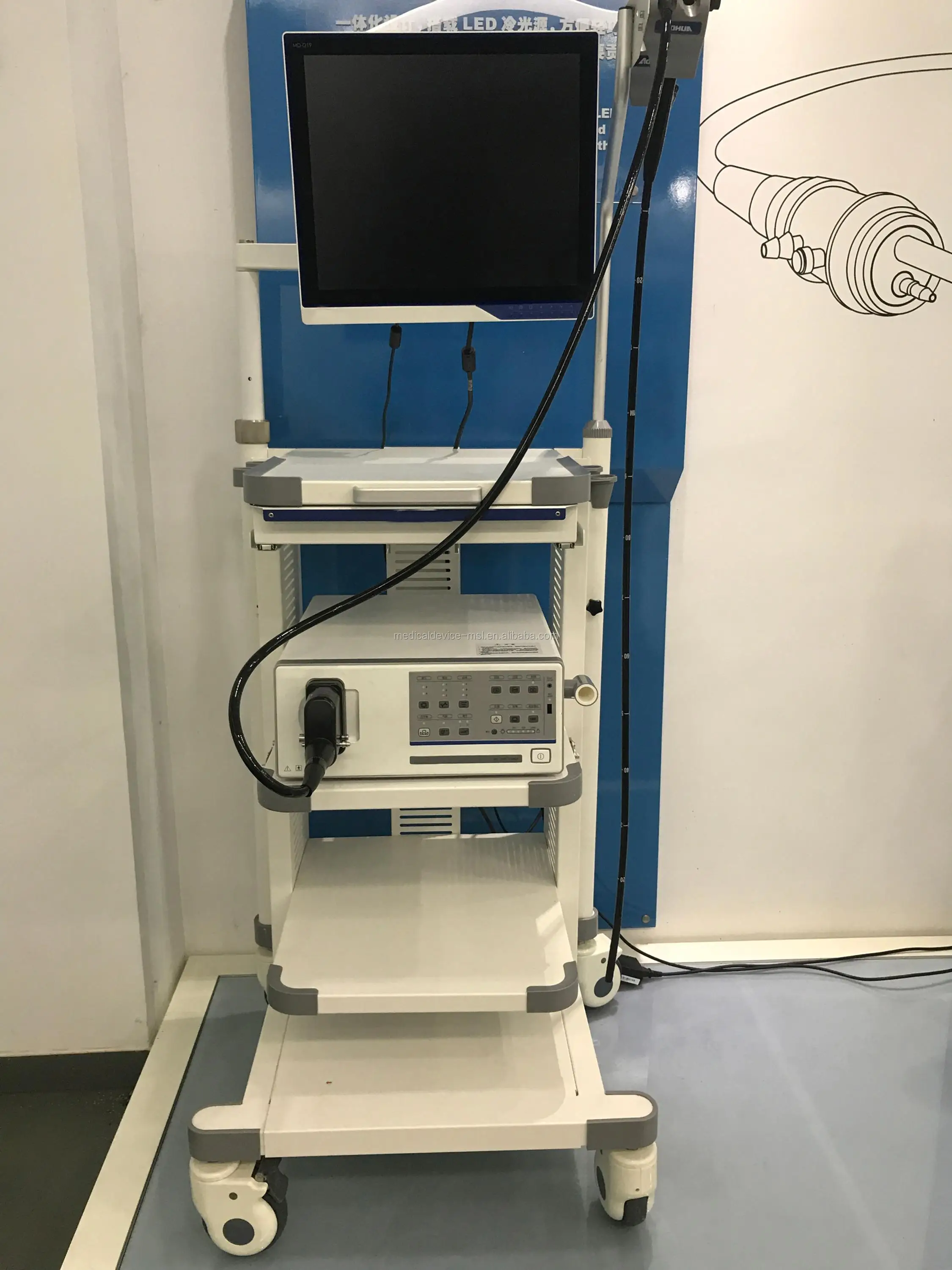 Professional Medical Video Gastroscope,Colonoscope Set For Surgery With ...