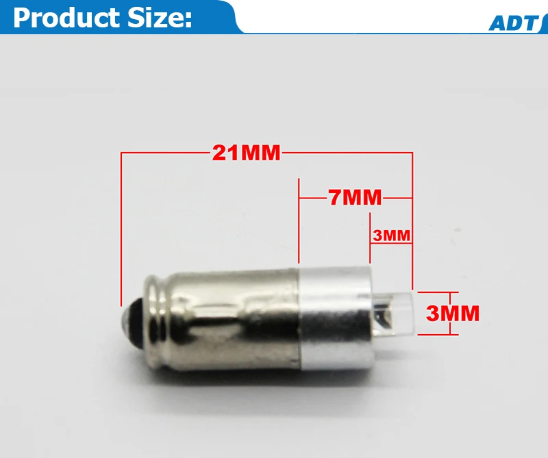 Glb281 Ba7s Led Dashboard Warning Switch Clock Interior Upgrade Bulb ...