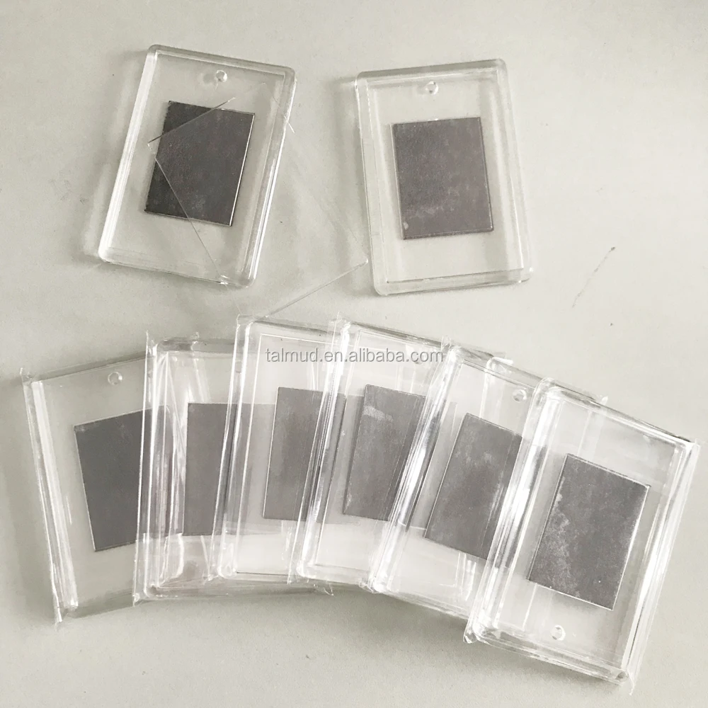 Magnetic Photo Frames Blank Acrylic Fridge Magnet Photo Frame Clear ...