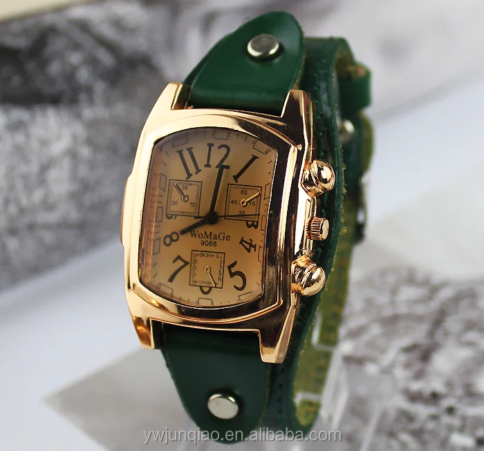 Alibaba China Watch Factory In Wristwatches.vintage Leat Sticky Candy ...