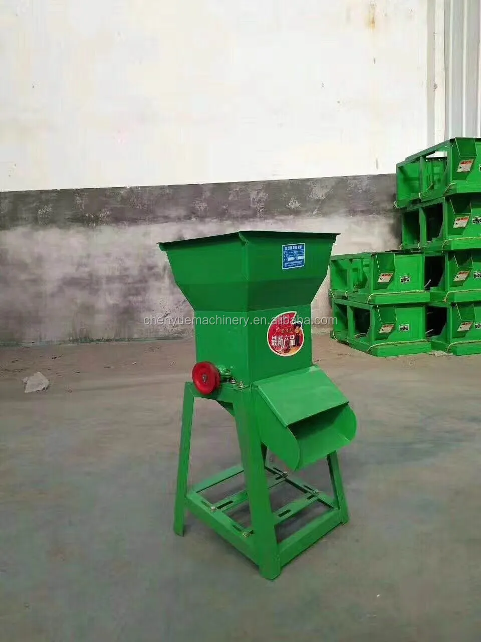Stainless Steel 500kg/h Cassava Grater for Garri Processing